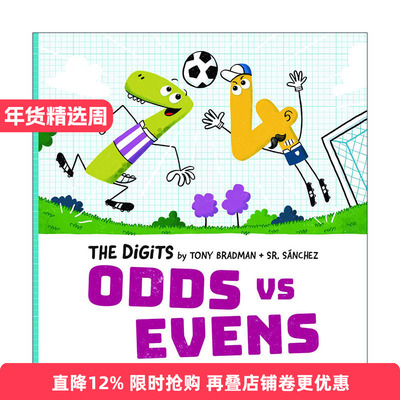 英文原版 The Digits Odds Vs Evens 牛津精品绘本 数字主题 奇数偶数 英文版 进口英语原版书籍