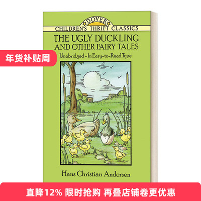 英文原版 The Ugly Duckling and Other Fairy Tales 安徒生 丑小鸭等童话故事集 英文版 进口英语原版书籍