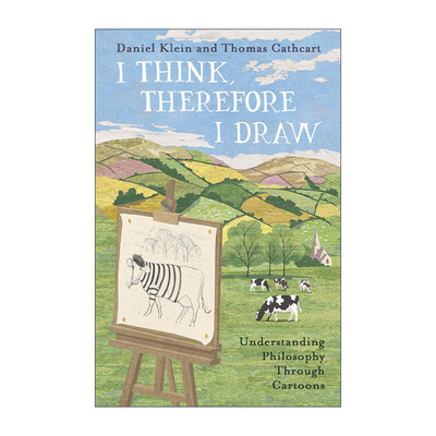 英文原版 I Think Therefore I Draw 我思故我画 通过漫画理解哲学思想 英文版 进口英语原版书籍