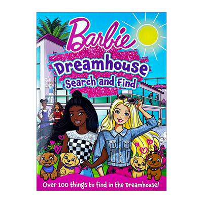 英文原版 Barbie Dreamhouse Search and Find 芭比梦幻屋 视觉大发现活动书 儿童益智读物 英文版 进口英语原版书籍