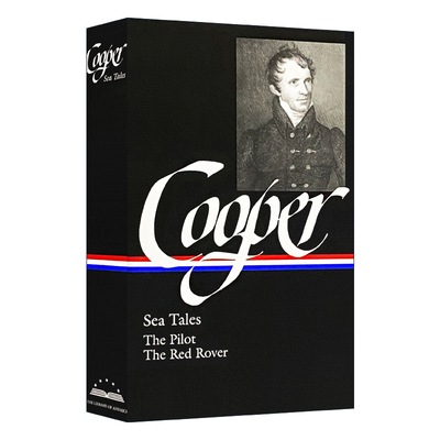 英文原版小说 James Fenimore Cooper Sea Tales LOA #54 詹姆斯·费尼莫尔·库珀 海洋故事 精装 英文版 进口英语原版书籍