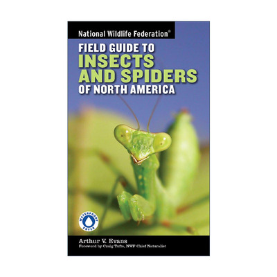 英文原版 National Wildlife Federation Field Guide to Insects and Spiders & Related Species of North America 北美昆虫