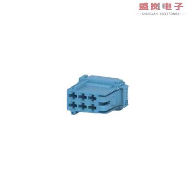 原装正品6-968970-1[CONN RCPT HSG 6POS 5.00MM]