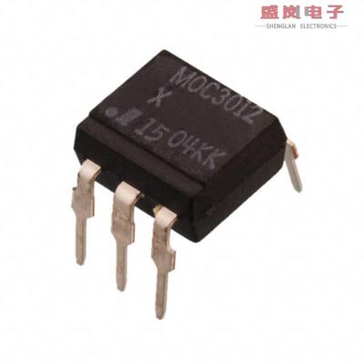 原装正品MOC3083X[OPTOISOLATOR 5.3KV TRIAC 6DIP]