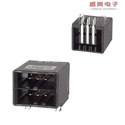 原装正品3-178137-2[CONN HEADER R/A 6POS 3.81MM]