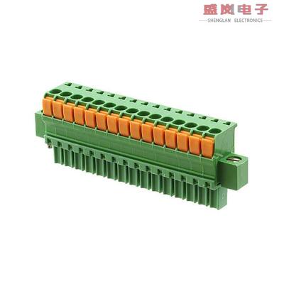 原装正品1-1986725-5[TERM B PLUG 15POS STR 3.5MM]