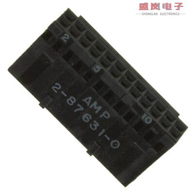 原装正品2-87631-0[CONN HOUSING 24POS .100 POL DUAL]