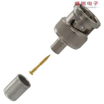 原装正品5221185-9[CONN BNC PLUG STR 75 OHM CRIMP]