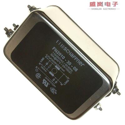 原装正品FN2010-30-08[LINE FILTER 250VAC 30A CHASS MNT]