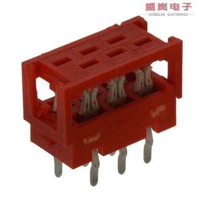 原装正品215570-6[CONN DIP HDR IDC 6POS 28AWG PCB]