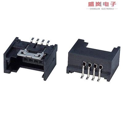 原装正品1565994-4[CONN HDR 4POS 0.079 GOLD SMD R/A]