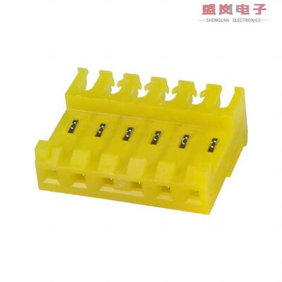 原装正品3-644466-6[CONN RCPT 6POS IDC 20AWG TIN]