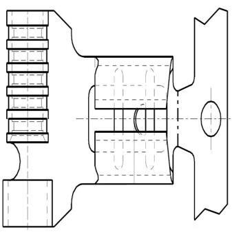原装正品19009-0006[端子 FEMALE FLAG .187