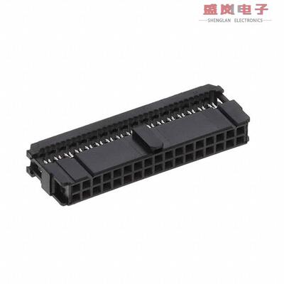 原装正品1658622-8[集管和线壳 .1CL IDC REC 2X17P C&