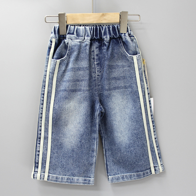 R觅tu酱100-130春秋 品牌折扣童装/儿童宽松休闲长裤子29770兰