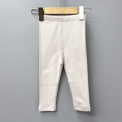 G-古li系列80-120春秋 品牌童装折扣/童休闲针织打底裤15113灰