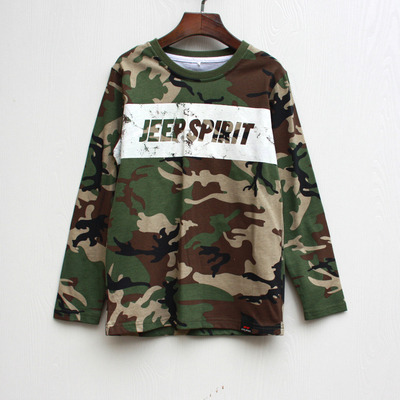 儿童纯棉长袖套头卫衣