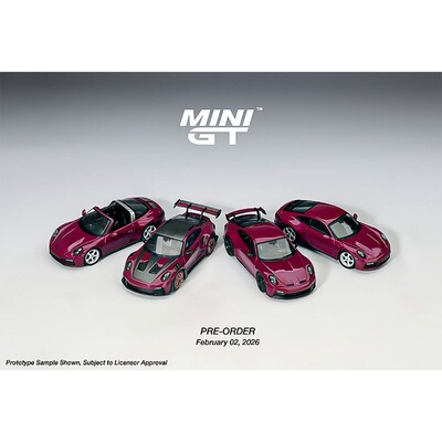 MINIGT 164 1060911 GT3 RS 992合金汽车模型S0021
