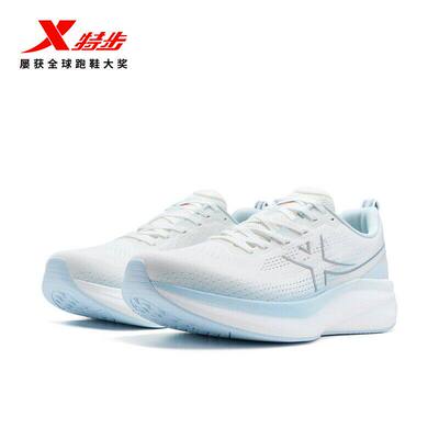 特步男鞋騛速7.0跑步鞋2026夏季新款运动鞋网面透气974219110007