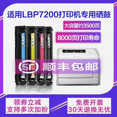 适用佳能lbp7200cd硒鼓7660 mf8350 8380 8550 8580cd crg418 318
