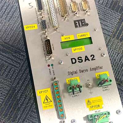 [议价可修]ETEL DSA2 P1643A 伺服放大器