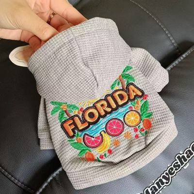 潮牌春秋卫衣约克夏小型犬