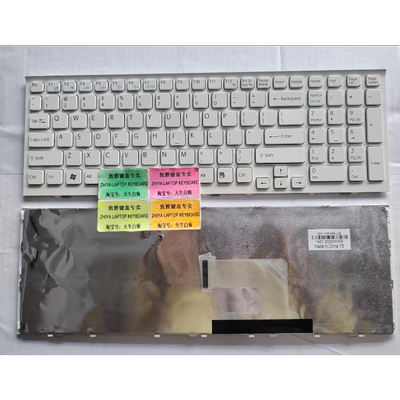 全新SONY EH VPCEH EH-111T US 白色 英文 键盘键盘