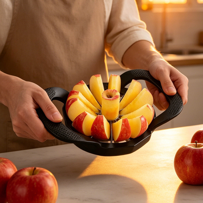 Apple Fruit Slicer苹果切厨房水果切片器创意便携分割分瓣去核器