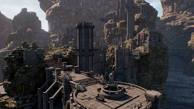 UE4 虚幻4场景 无限之刃草地 Infinity Blade Grass Lands