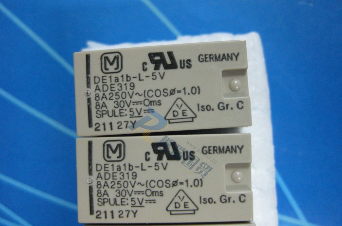 Panasonic继电器 PCB DPCO 5VDC功率继电器 DE1A1B-L-5V_虎窝淘