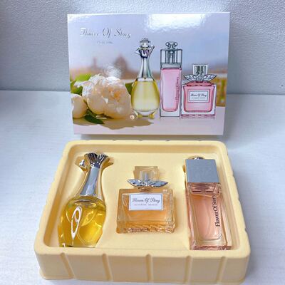 正品女士礼盒套装3件套持久留香淡香花果香调清新爆款甜香香水