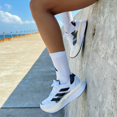 阿迪达斯男子休闲运动缓震跑步鞋