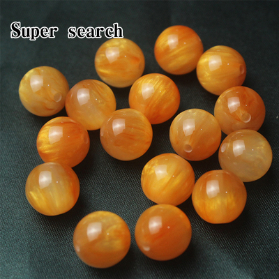 树脂流光晕染散珠串珠手链耳坠