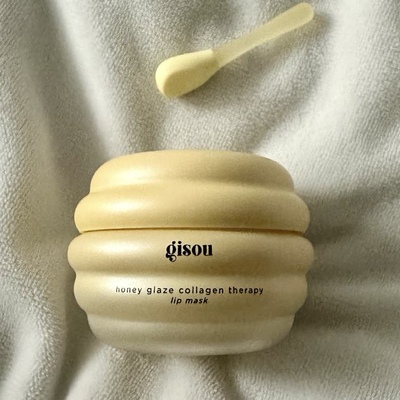 预*定Gisou蜂蜜修护唇膜Honey Glaze骨胶原修复护唇膏唇部精华