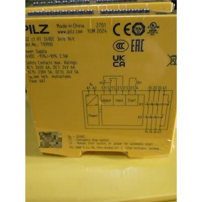 PILZ皮尔兹安继电器NOc