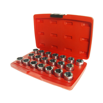 -4457大众轮胎防盗螺丝套筒20件套大众防盗钥匙拆卸组T10313