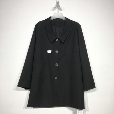 容系列 D99332 时尚风衣外套品牌女装折扣