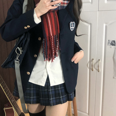 中牌制服馆 (雾岛川泽)JK格裙原创校供JK制服百褶裙TR百搭百褶裙