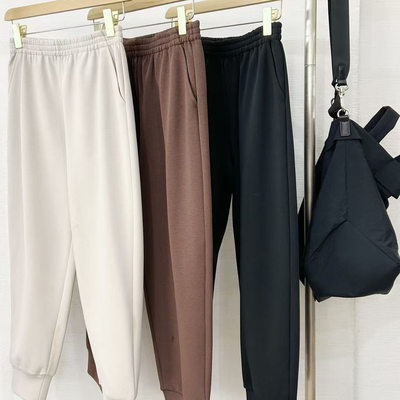 DYZ4857 新款高密棉涤加绒收口卫裤