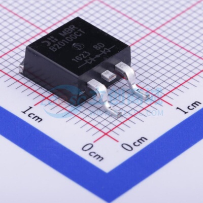 肖特基二极管 MBRB20100CT TO-263 DIODES(美台) 电子元器件配单