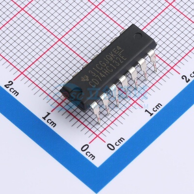 逻辑门 CD74HC132E PDIP-14 TI/德州 电子元器件配单原装正品