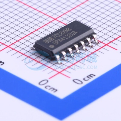 FET输入运放 OPA4132UA/2K5 SOIC-14 TI/德州 电子元器件原装正品