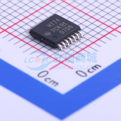触发器 SN74HCT74PWR TSSOP-14 TI/德州 电子元器件配单原装正品