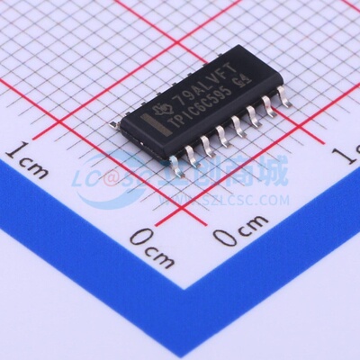 移位寄存器 TPIC6C595DR SOIC-16 TI/德州 电子元件配单原装正品