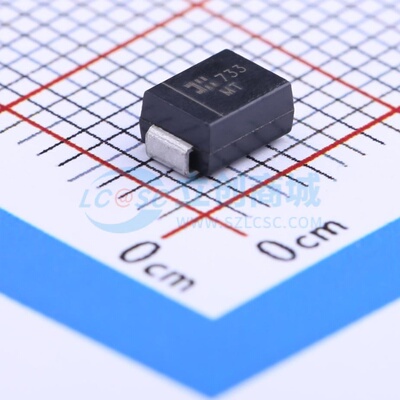 静电保护器(TVS/ESD) SMBJ43A-13-F DO-214AA DIODES(美台) 原装