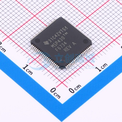 单片机(MCU/MPU/SOC) MSP430F6734IPNR LQFP-80 TI/德州 原装正品