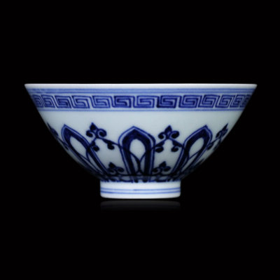 辛卯春风祥玉 邹俊窑 宝相鸡心杯 2011年老春主人杯 手绘茶杯子