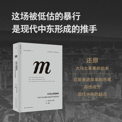 【当当网】大马士革事件：1860年大屠杀与现代中东的形成 中东不只有战乱中东的国家治理也曾是典范之举 理想国译丛079正版书籍