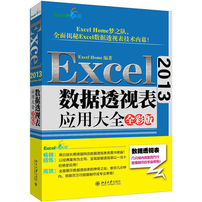 当当网 Excel 2013数据透视表应用大全 全彩  ExcelHome出品