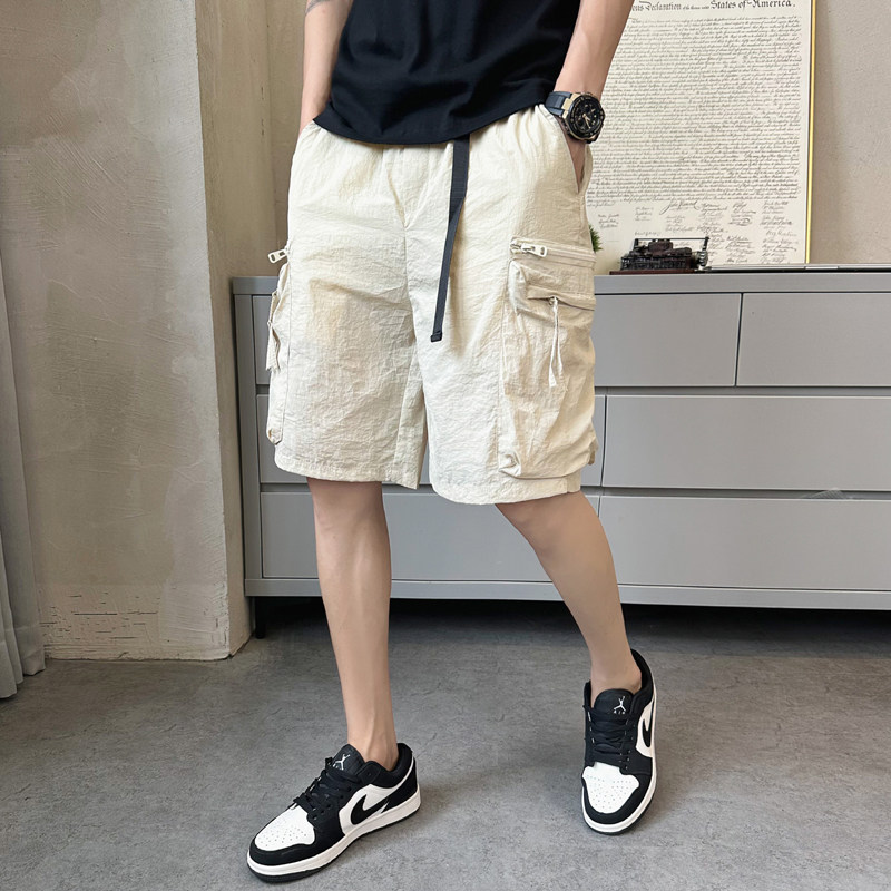 抖音速干男大口袋短裤宽松运动工装五分裤DS-A329-K913-P38_电商A329DSJDA329K913 - 杭州女装网